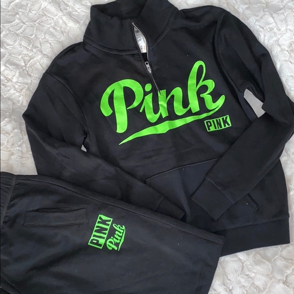 PINK Victoria's Secret | Pants & Jumpsuits | Victorias Secret Pink Set ...